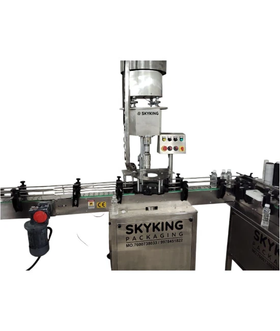 High-Speed Capping Machine for Bottles & Jars in rajkot.